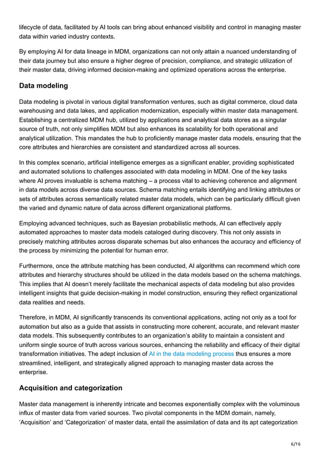 leewayhertz.com-AI in Master Data Management MDM Pioneering next ...