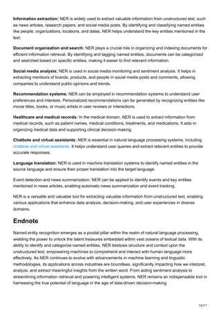 leewayhertz.com-Named Entity Recognition NER Unveiling the value in unstructured text.pdf