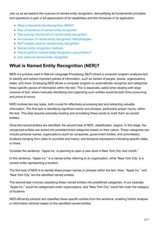 leewayhertz.com-Named Entity Recognition NER Unveiling the value in unstructured text.pdf