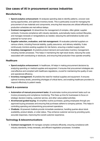 leewayhertz.com-AI in procurement Redefining efficiency through ...