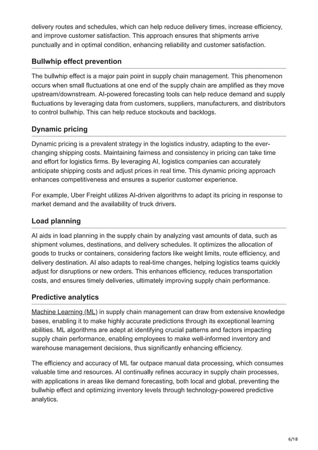 leewayhertz.com-AI in logistics and supply chain Use cases applications solution and ...