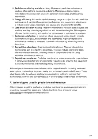 leewayhertz.com-AI in predictive maintenance Use cases technologies benefits solution and ...