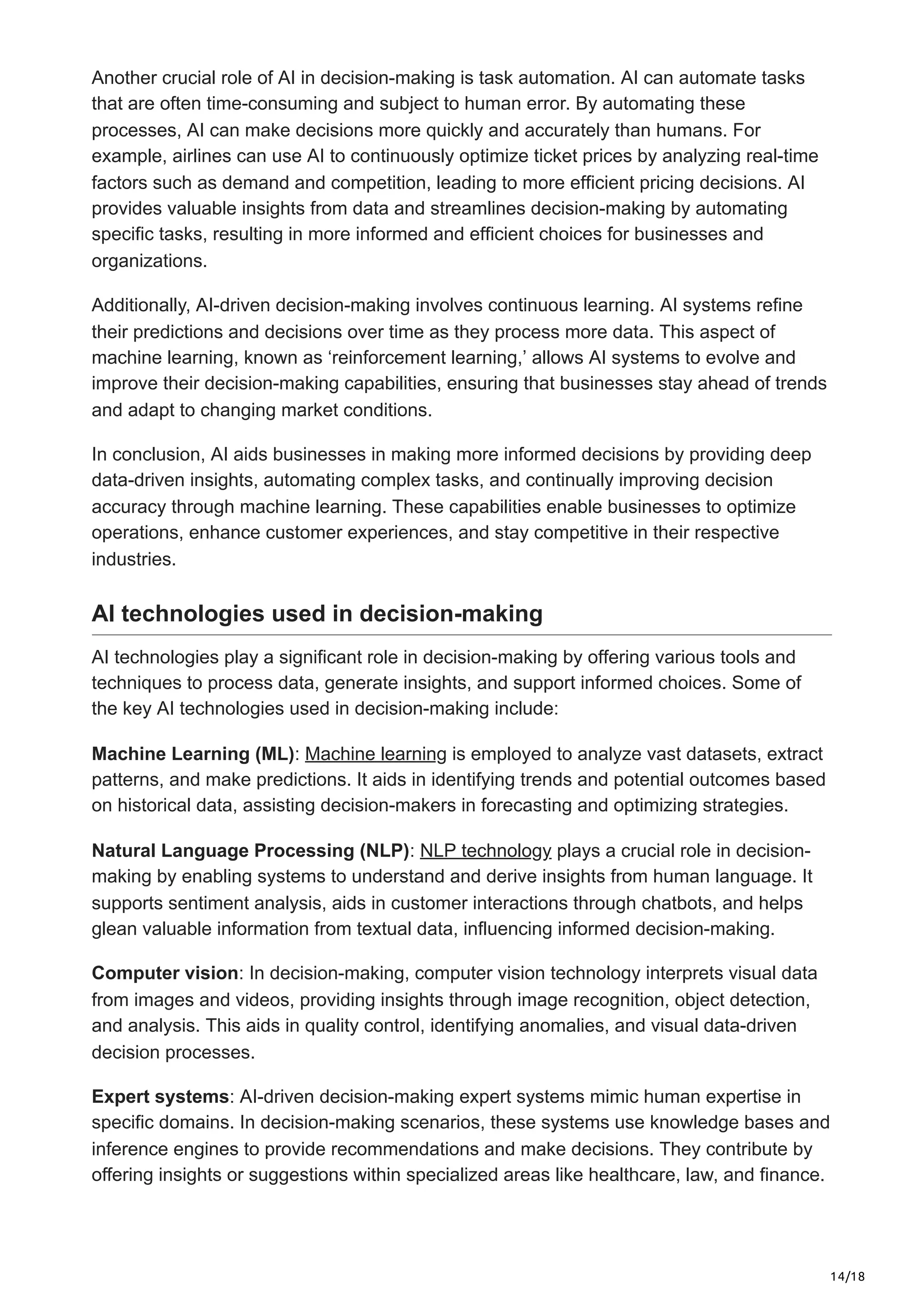 leewayhertz.com-AI in decision making Use cases benefits applications technologies ...