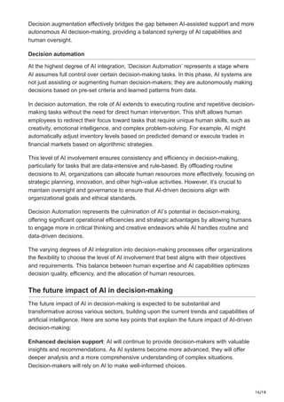 leewayhertz.com-AI in decision making Use cases benefits applications ...