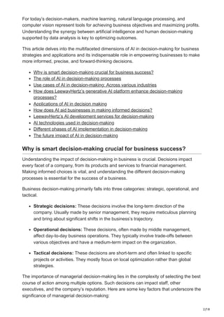 leewayhertz.com-AI in decision making Use cases benefits applications technologies ...