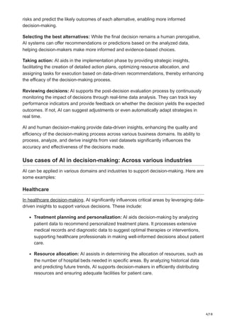 leewayhertz.com-AI in decision making Use cases benefits applications technologies ...