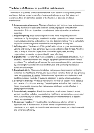 leewayhertz.com-AI in predictive maintenance Use cases technologies ...