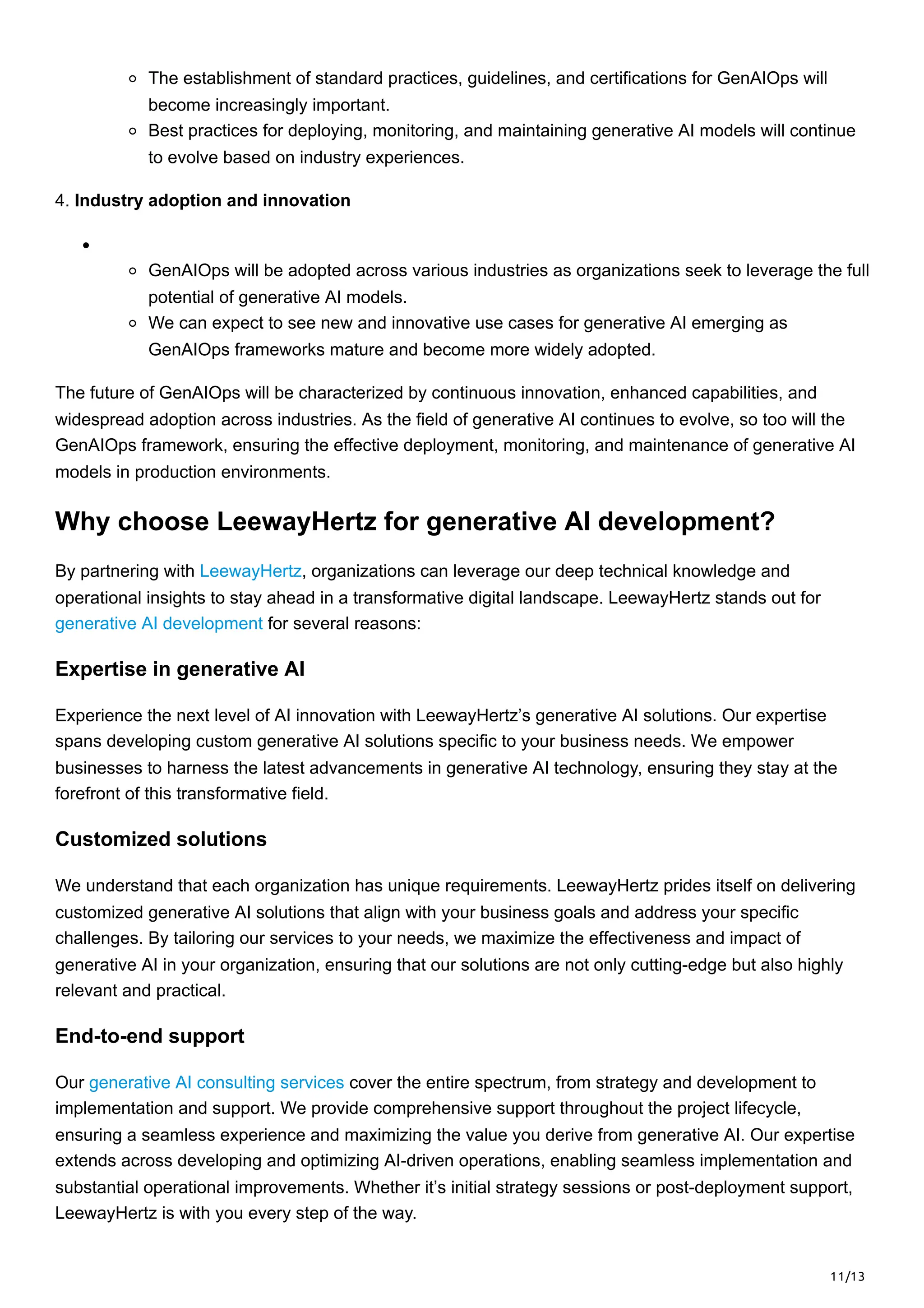 leewayhertz.com-GenAIOps Capabilities benefits best practices and ...