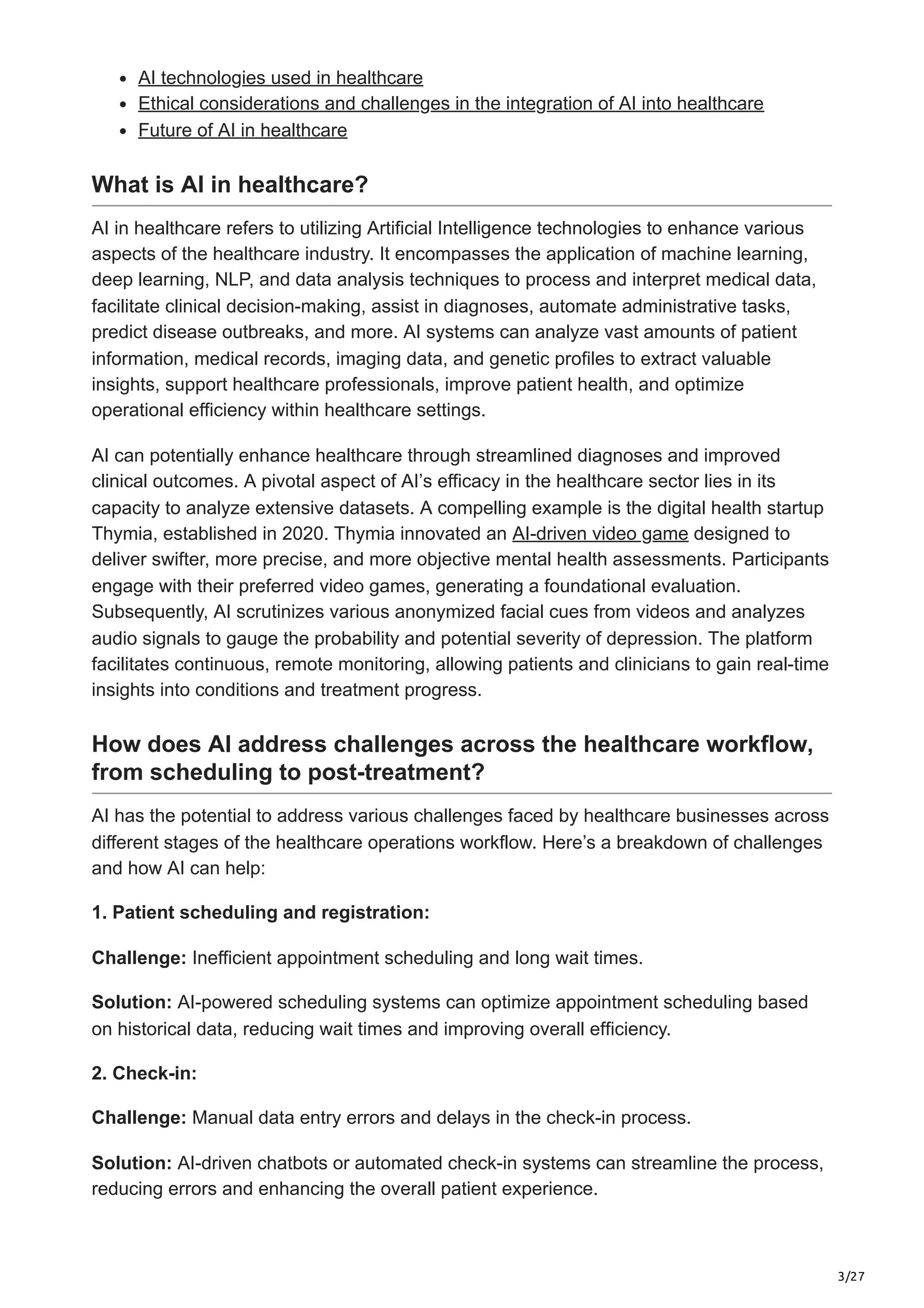 leewayhertz.com-AI in healthcare Use cases applications benefits solution AI agents and ...
