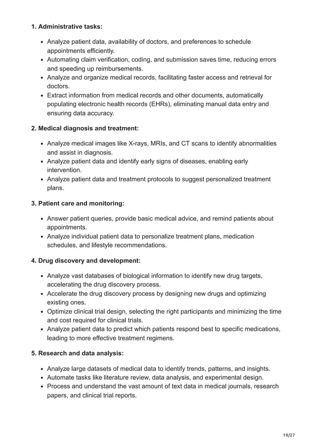 leewayhertz.com-AI in healthcare Use cases applications benefits solution AI agents and ...
