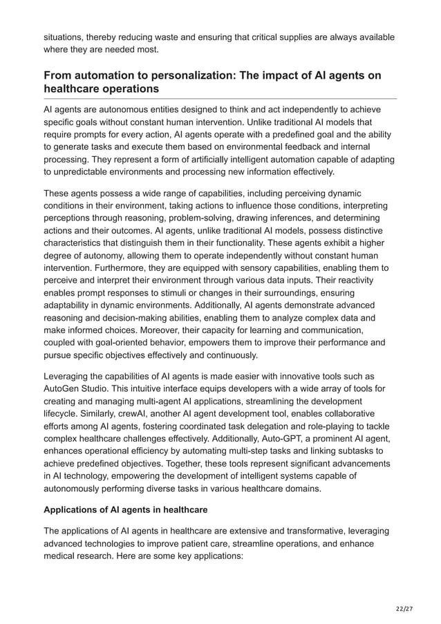 leewayhertz.com-AI in healthcare Use cases applications benefits solution AI agents and ...