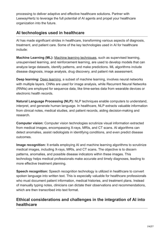 leewayhertz.com-AI in healthcare Use cases applications benefits solution AI agents and ...