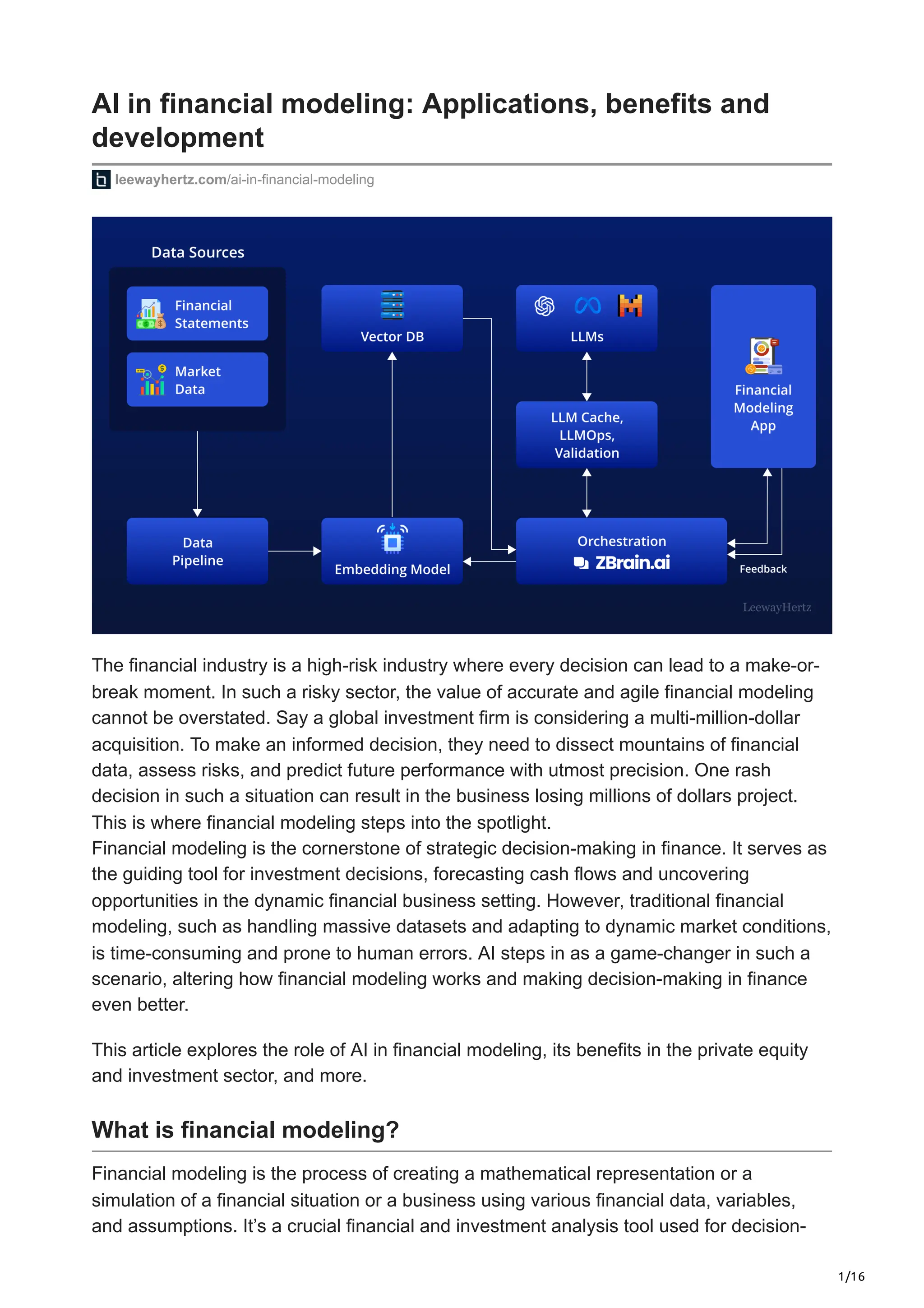 leewayhertz.com-AI in financial modeling Applications benefits and development (2).pdf | Stocks ...