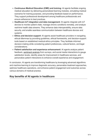 leewayhertz.com-AI agents for healthcare Applications benefits and ...