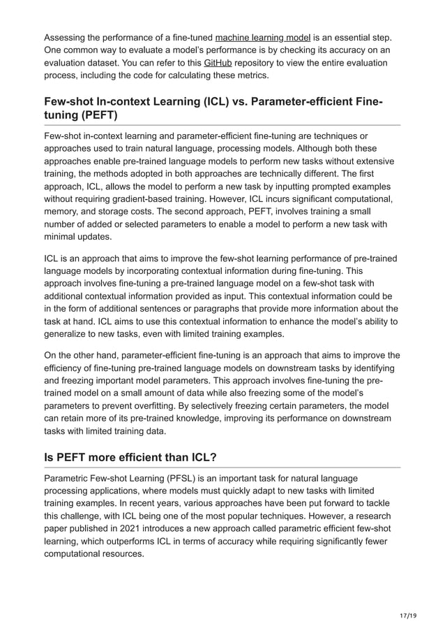 leewayhertz.com-Parameter-efficient Fine-tuning PEFT Overview benefits techniques and model ...