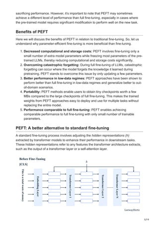 leewayhertz.com-Parameter-efficient Fine-tuning PEFT Overview benefits techniques and model ...