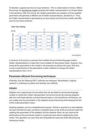 leewayhertz.com-Parameter-efficient Fine-tuning PEFT Overview benefits techniques and model ...