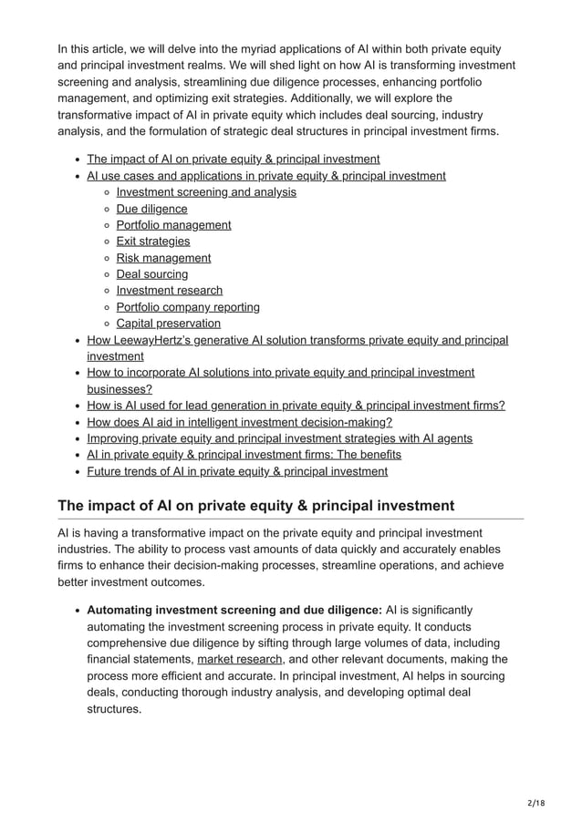 leewayhertz.com-Use cases solution AI agents and implementation.pdf