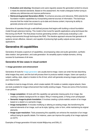leewayhertz.com-Generative AI Use cases applications solutions and implementation.pdf | Free ...