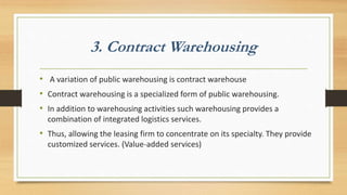 Warehouse.pptx | Logistics | Business