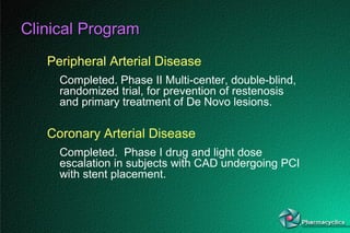 Antrin (motexafin lutetium) photoangioplasty | PPT
