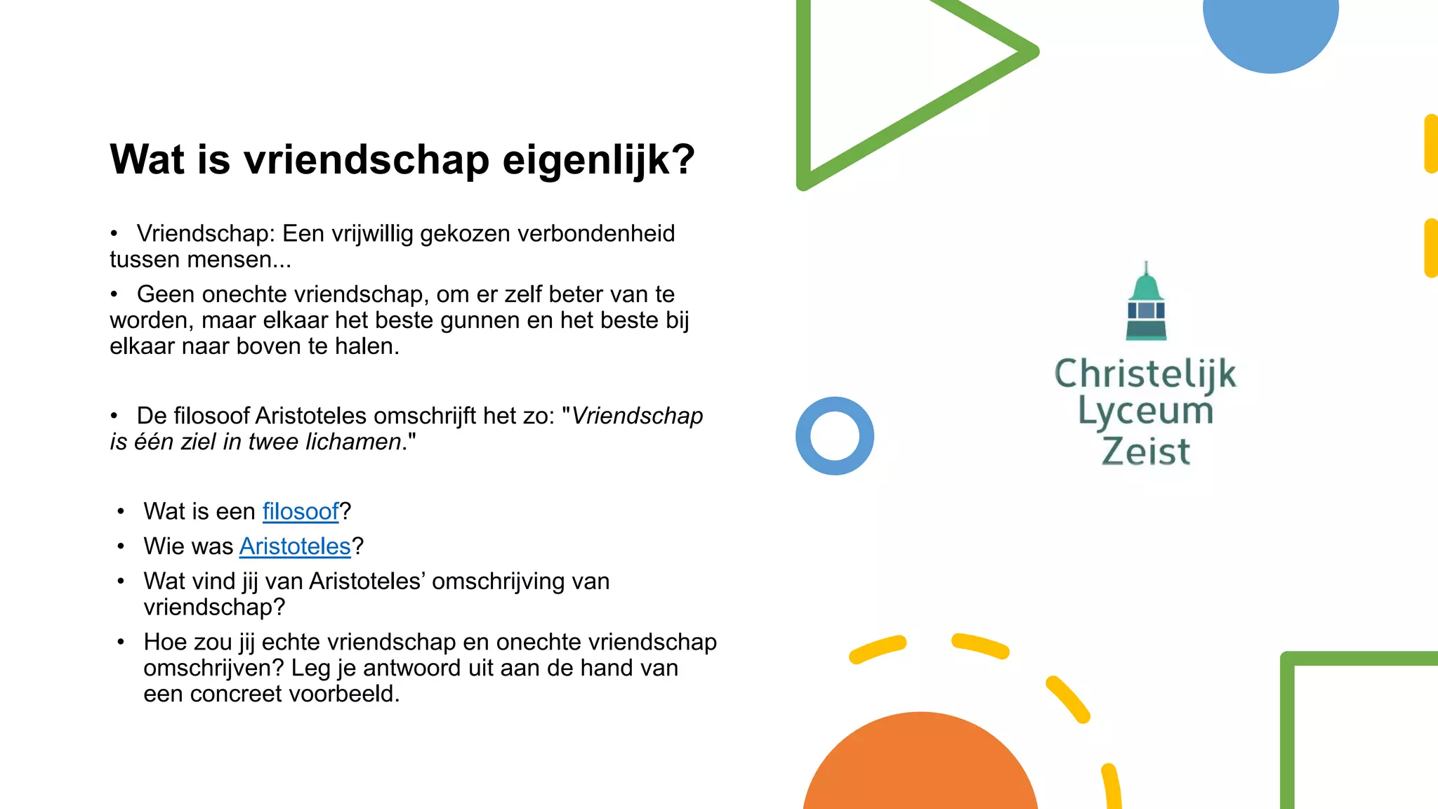 LEF en Vriendschap Eerste Klas deel 1.pptx