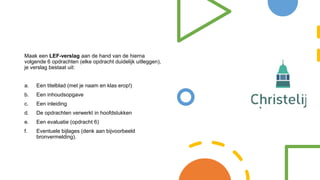 LEF en Vriendschap Eerste Klas deel 1.pptx