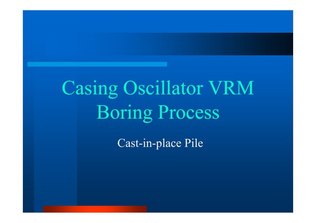 Leffer fully cased boring method | PDF | Civil Engineering Industry ...