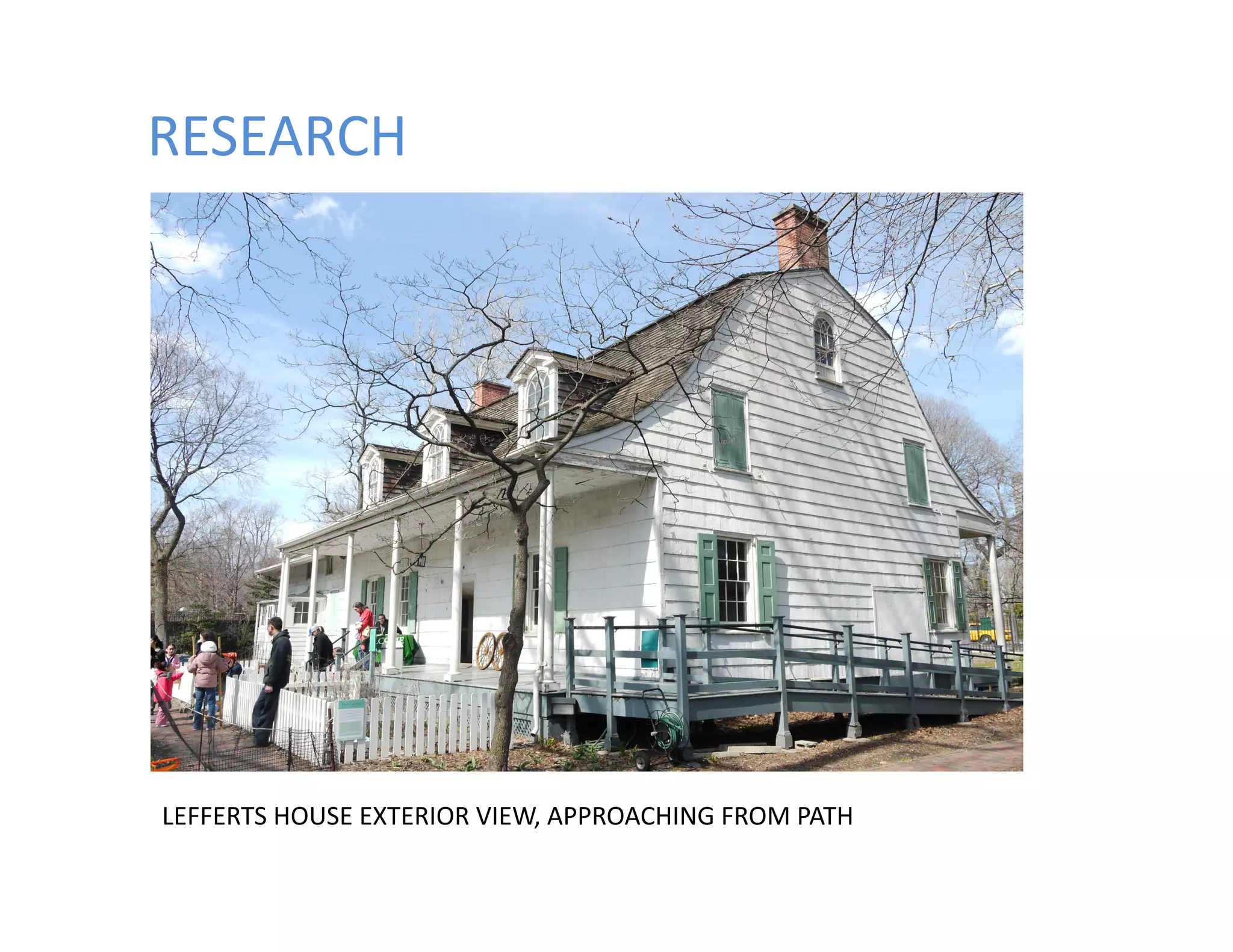 Lefferts Historic House Interactive Kitchen