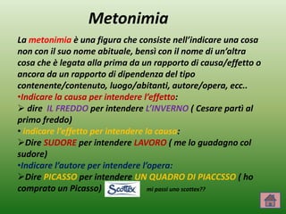 Le figure retoriche per la scuola media | PPSX