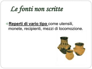 Le fonti | PPT