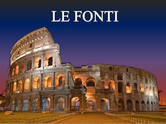 Le fonti storiche