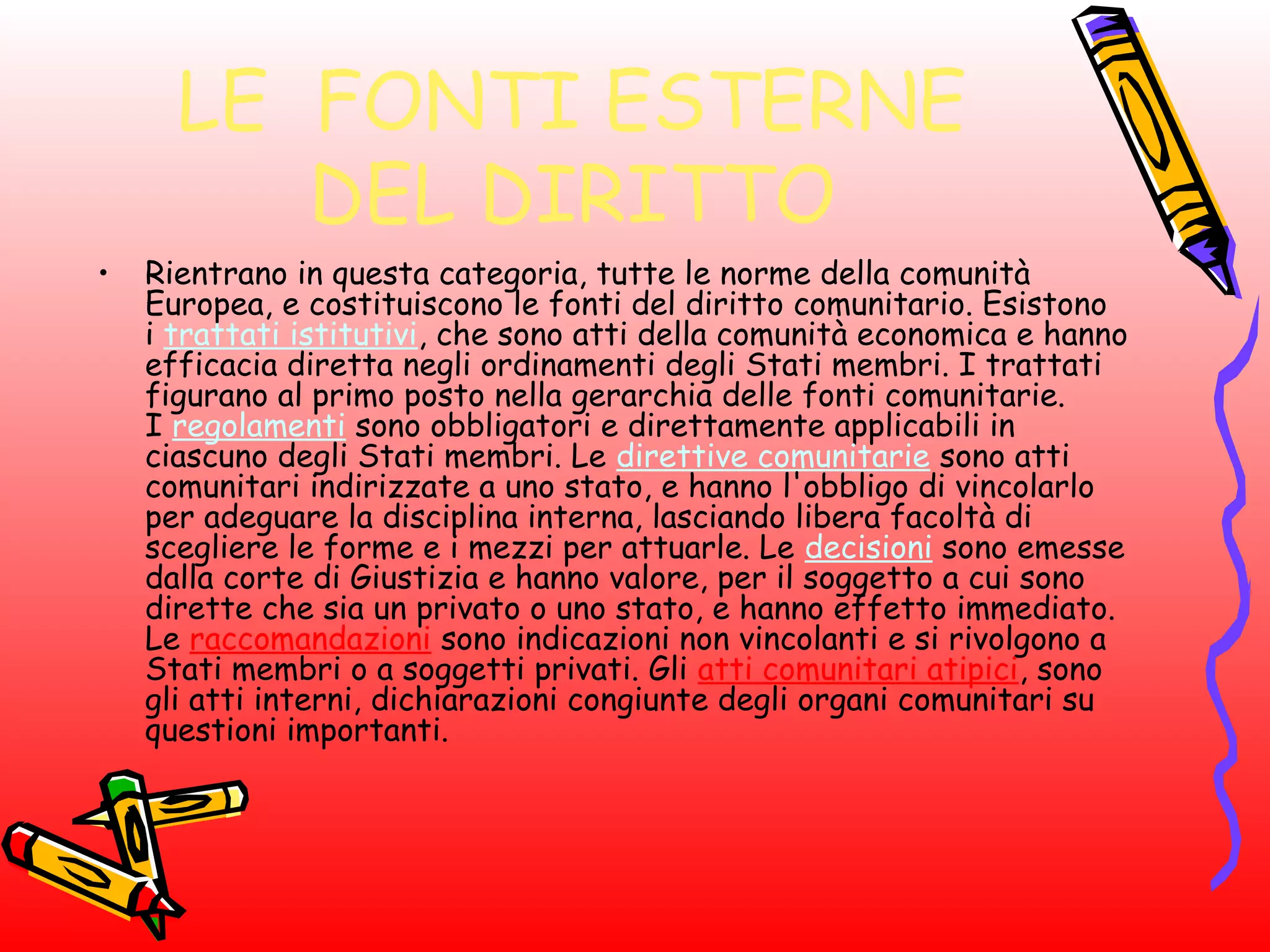 Le fonti del diritto | PPT