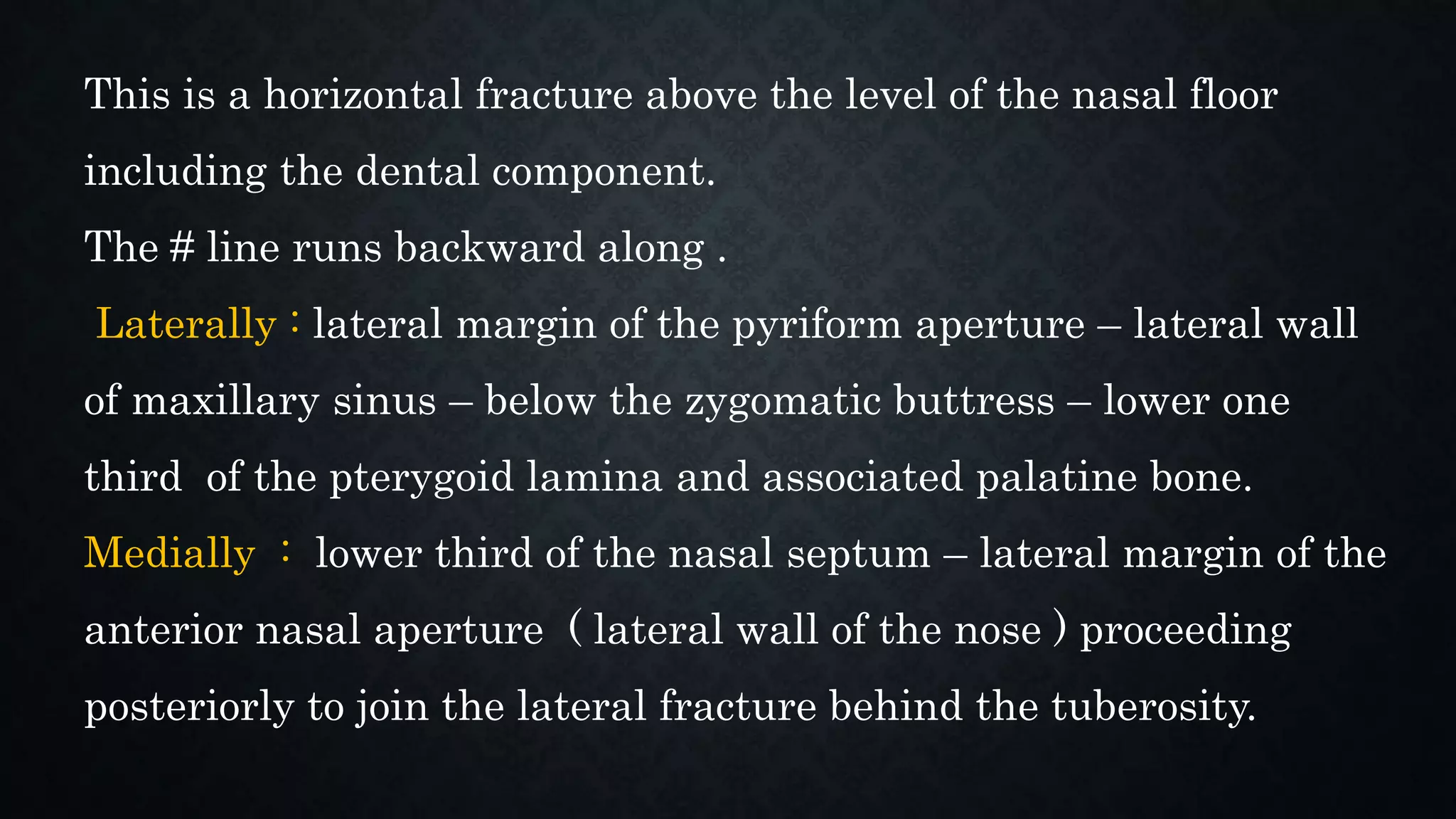 Lefort 1 fracture | PPTX