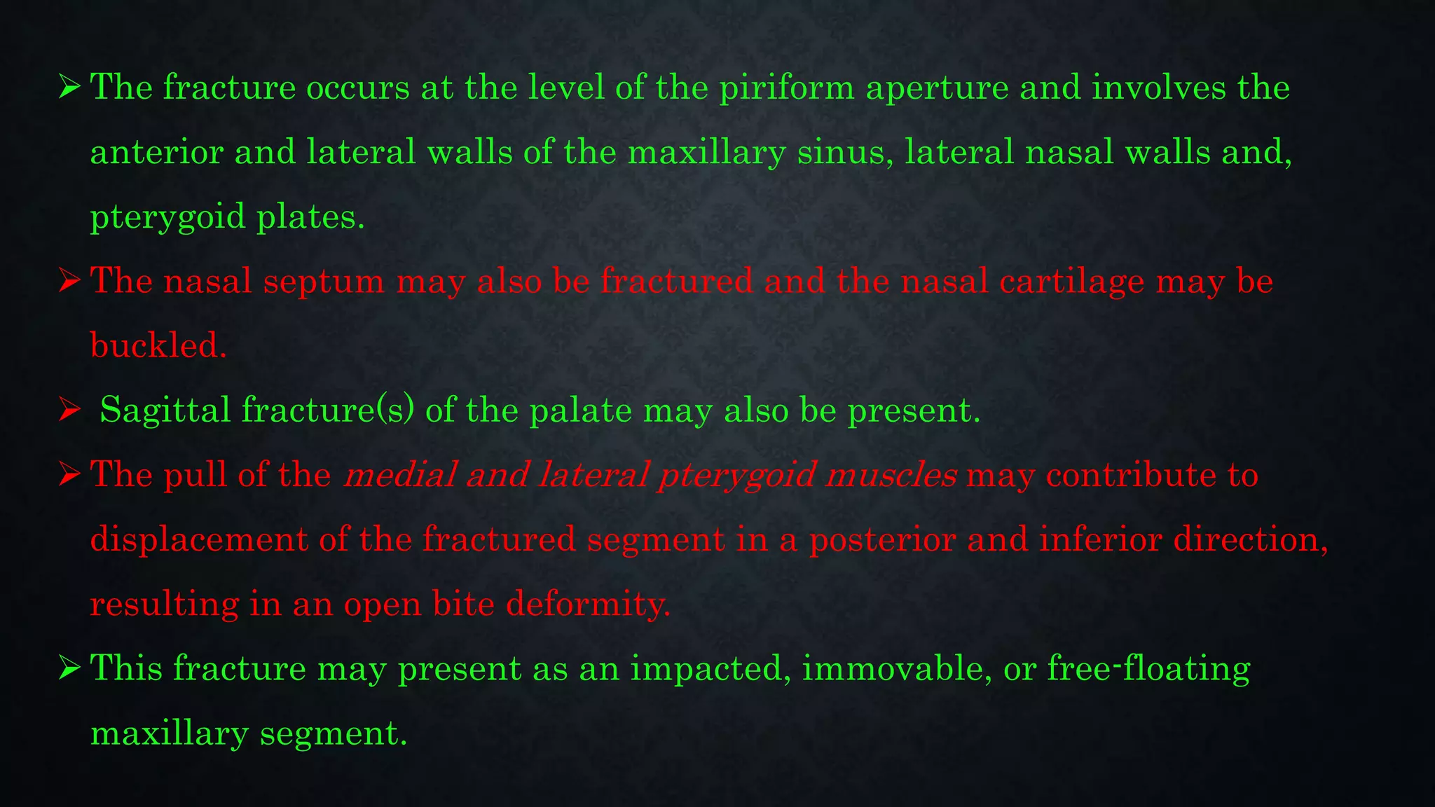 Lefort 1 fracture | PPTX