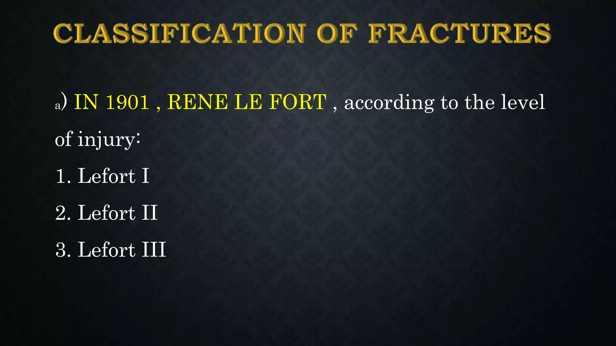 Lefort 1 fracture | PPTX
