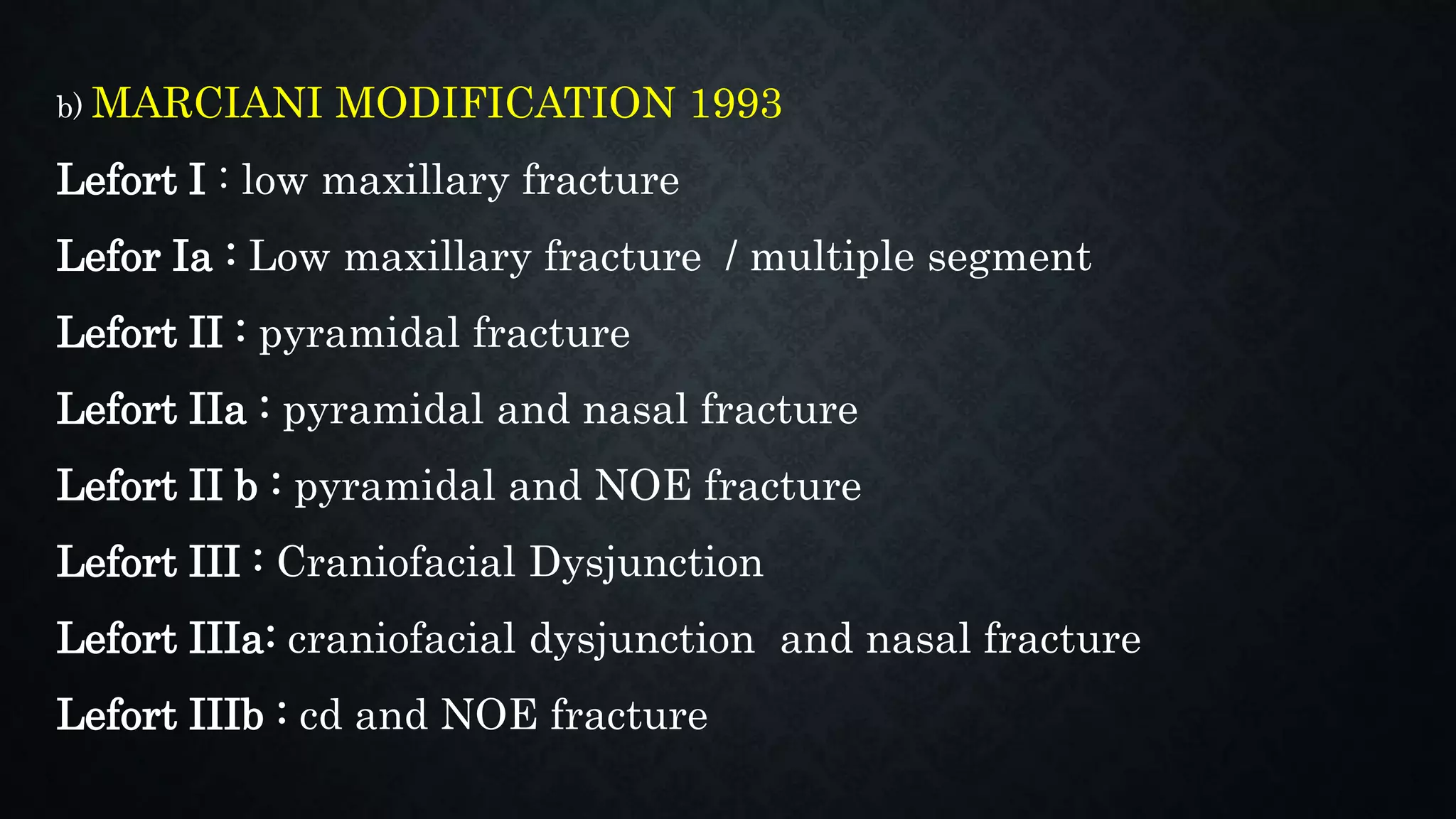 Lefort 1 fracture | PPTX