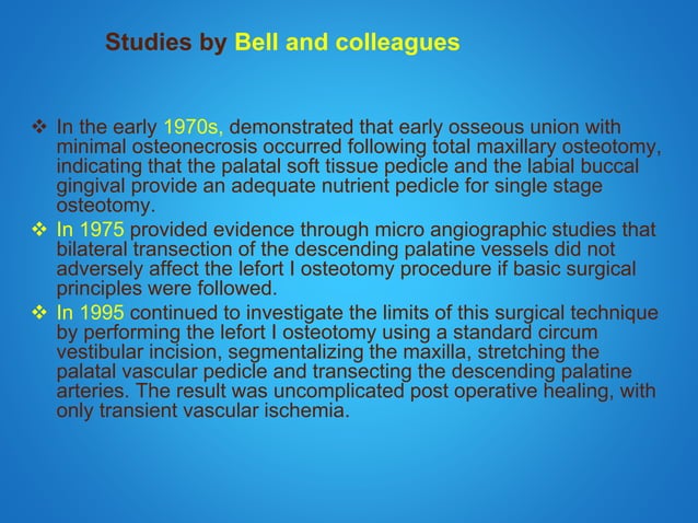 Lefort 1 osteotomy | PPT