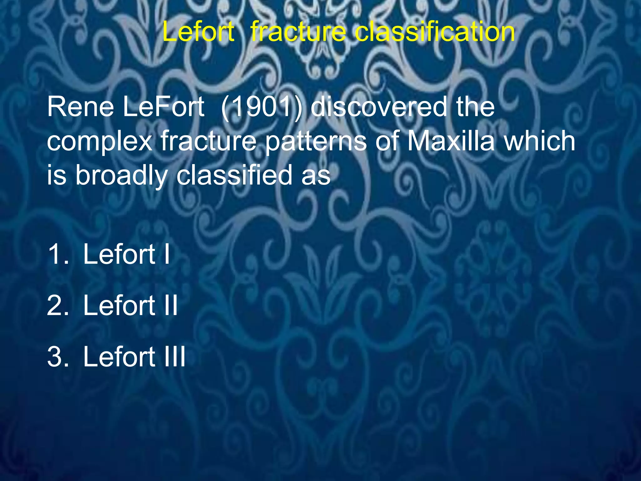 Le fort fracture by Dr. Amit T. Suryawanshi, Oral Surgeon, Pune | PPTX
