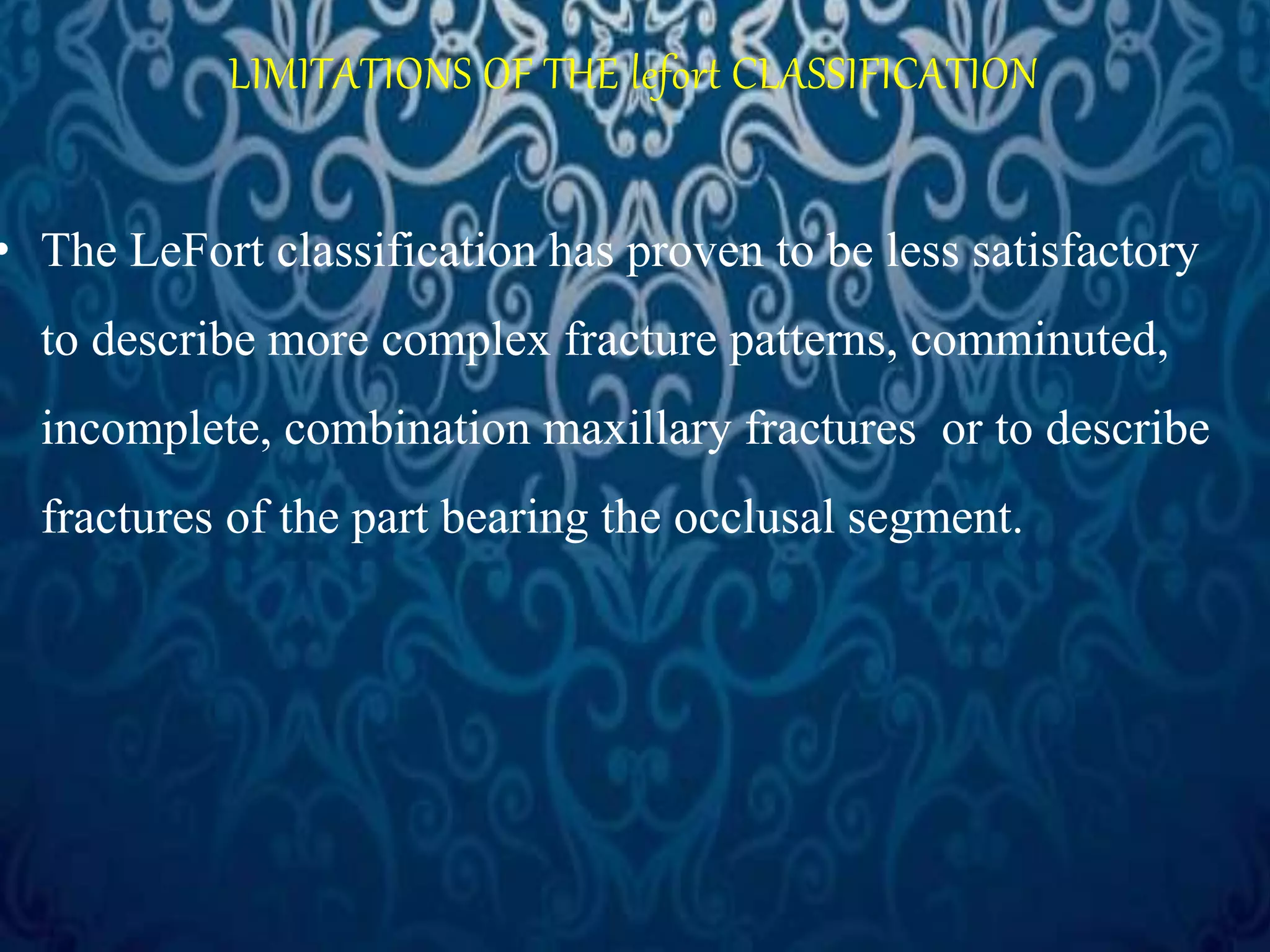 Le fort fracture by Dr. Amit T. Suryawanshi, Oral Surgeon, Pune | PPTX