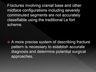 Lefort fractures | PPTX