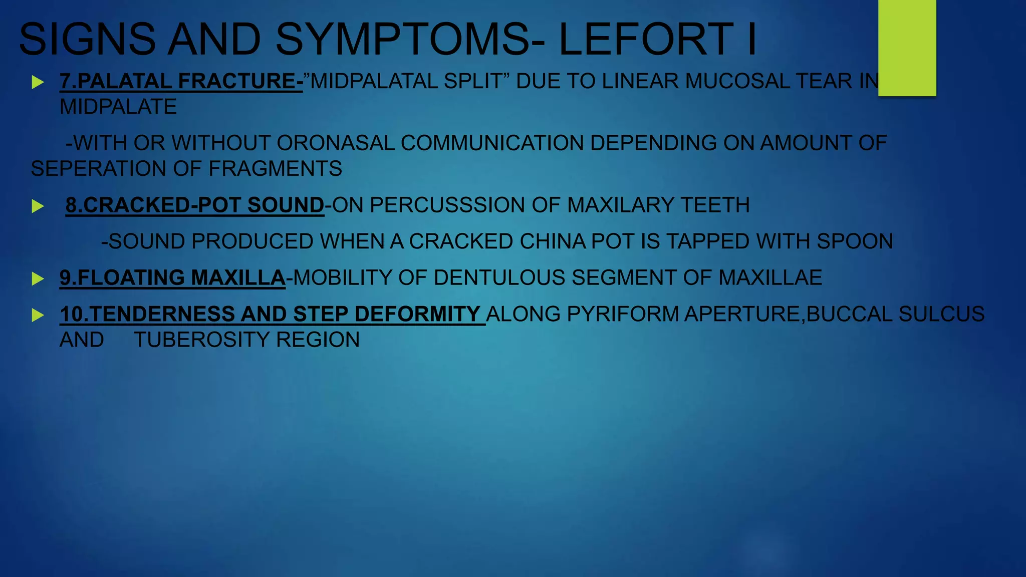 Lefort fractures | PPT