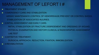 Lefort fractures | PPT
