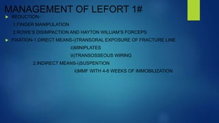 Lefort fractures | PPT