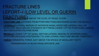 Lefort fractures | PPT
