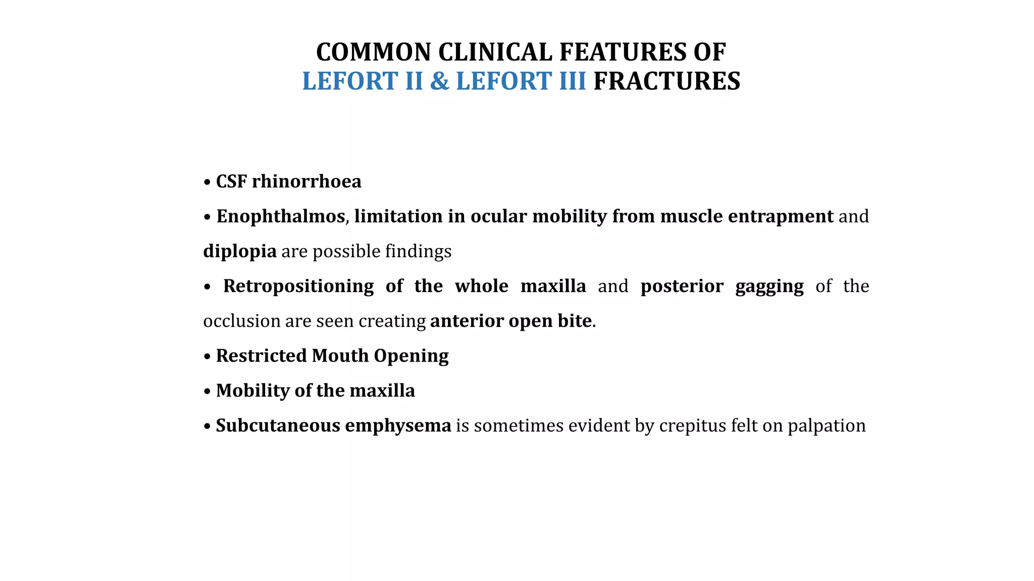 LEFORT FRACTURES.pptx