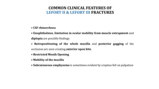 LEFORT FRACTURES.pptx
