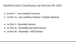 LE FORT FRACTURES AND THEIR MANAGEMENT.pptx
