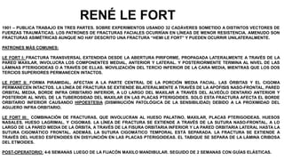 Fracturas faciales según René LEFORT I-II-III.pptx