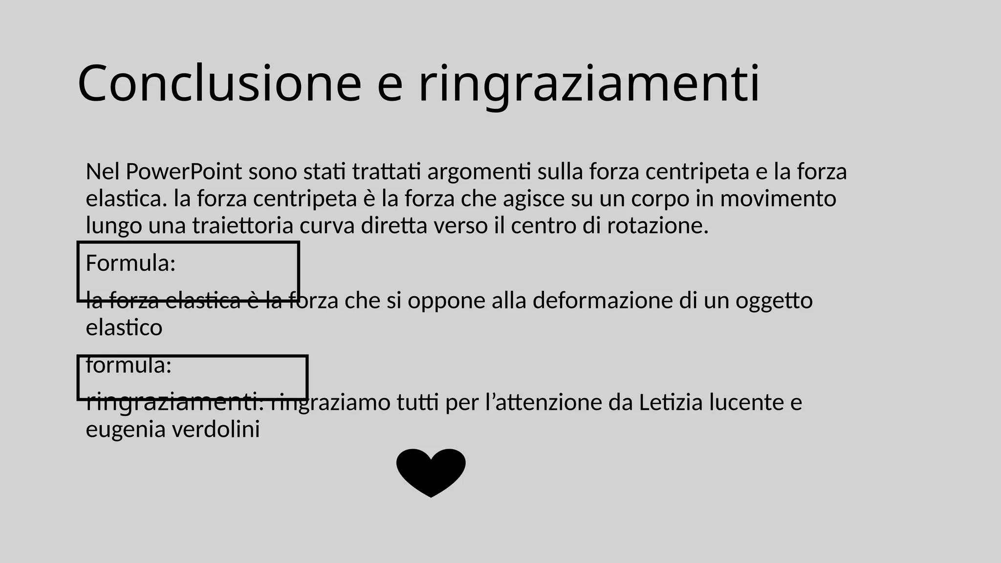 L'importanza della forza elastica e centripeta in fisica | PPT